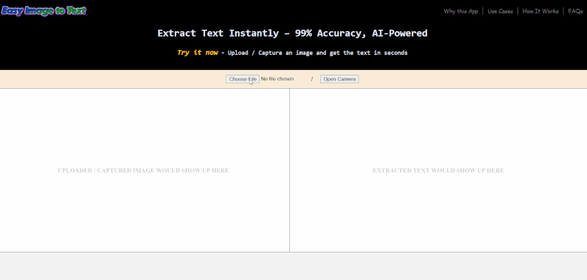 Image to Text Converter – Extract Text from Image Instantly | Easy ...